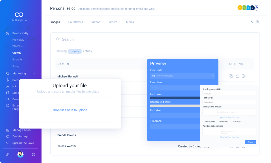 Personalized Images | Personalize.cc by 500apps